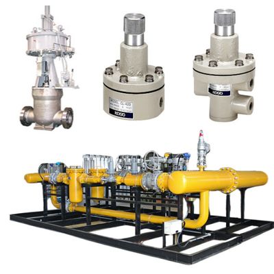 Áp lực / kiểm soát dòng chảy Skid và KOSO Valves CL-420/CL-523 Lock ...