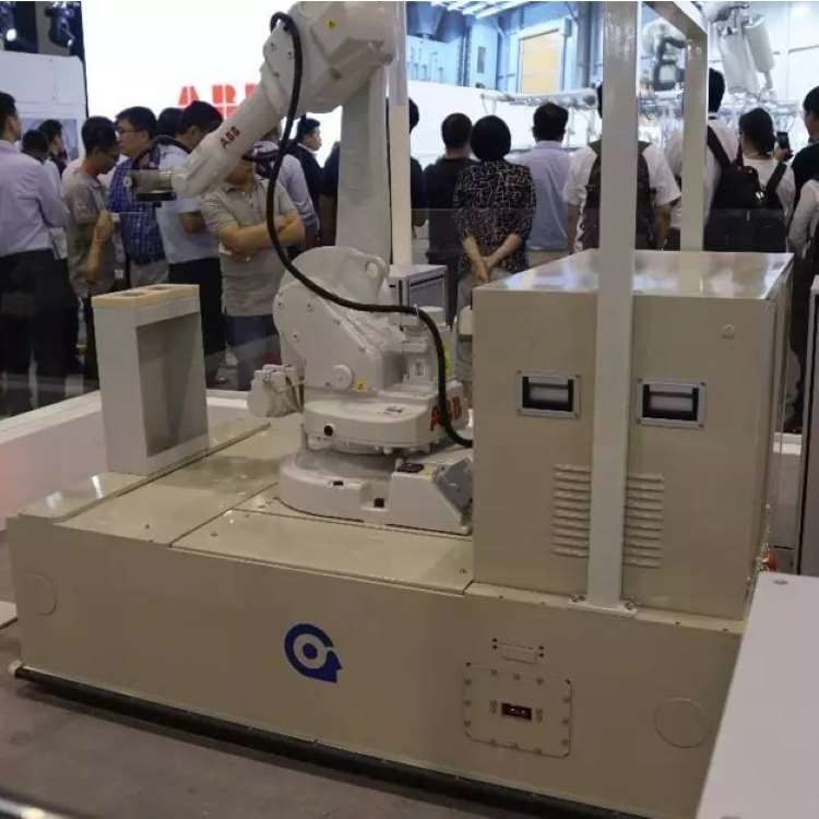 ABB Robotic Arm 6 Axis IRB 1600-10/1.45 Kết hợp với CNGBS Robot Gripper ...