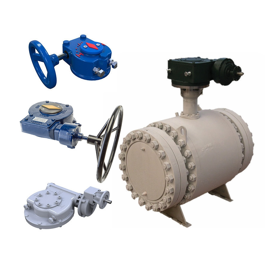 ROTORK IQ Electric Actuator And IW IB Gear Box Với van điều khiển ...