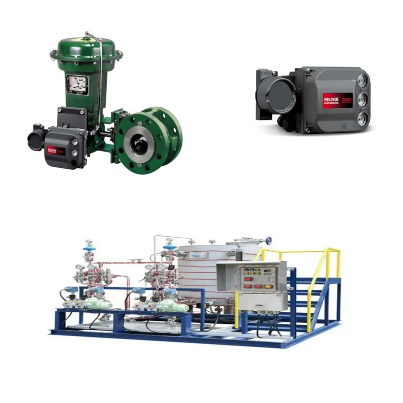 giảm áp suất điều chỉnh trượt với van điều khiển fisher CL125-CL600 ES ...