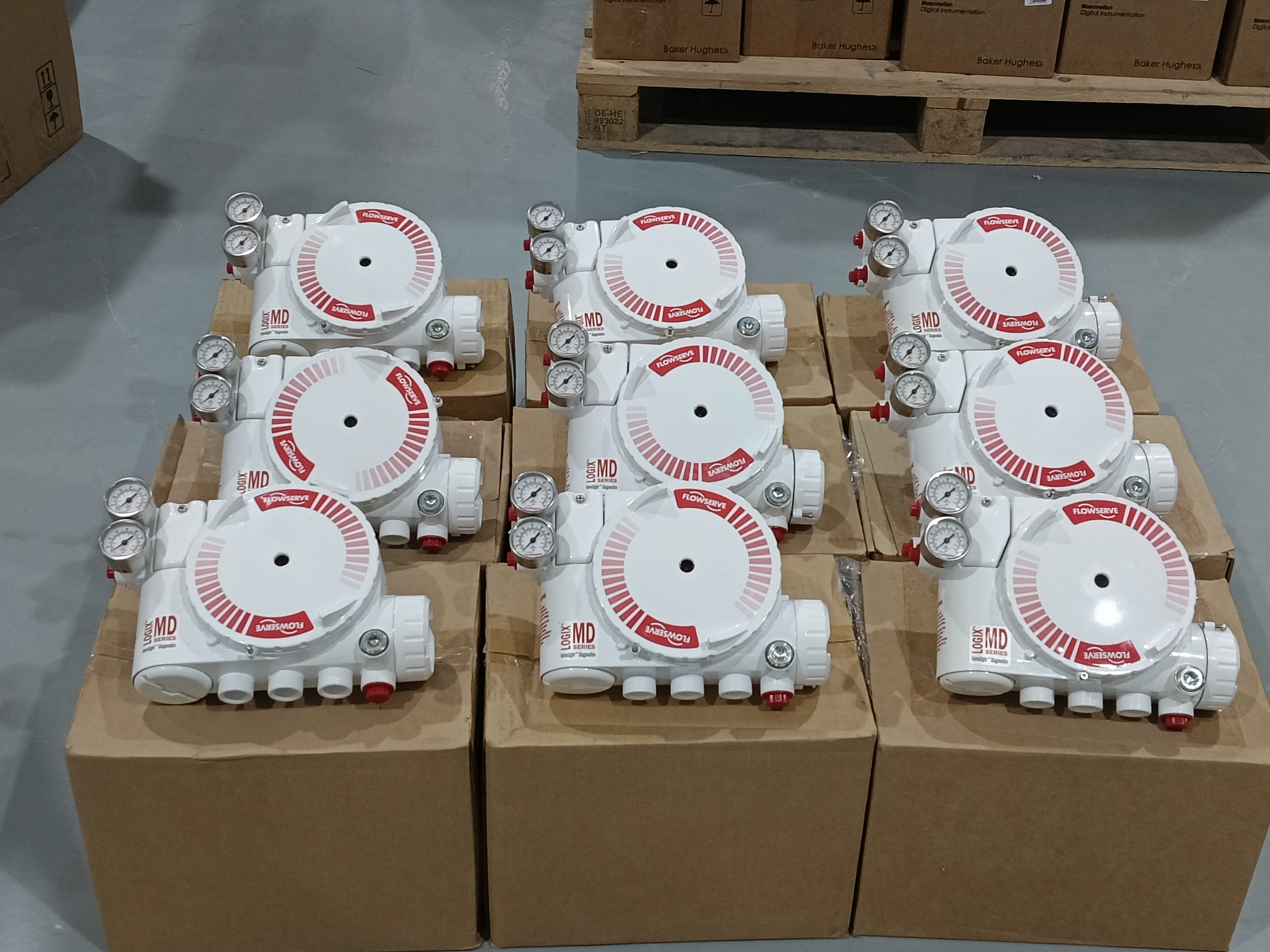 Flowserve Logix 3200MD Digital Valve Positioner ASCO Solenoid Valve ...