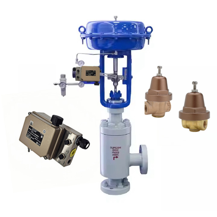 Mẫu Samsung mới 4763 đơn hoạt động Electropneumatic Valve Positioner ...