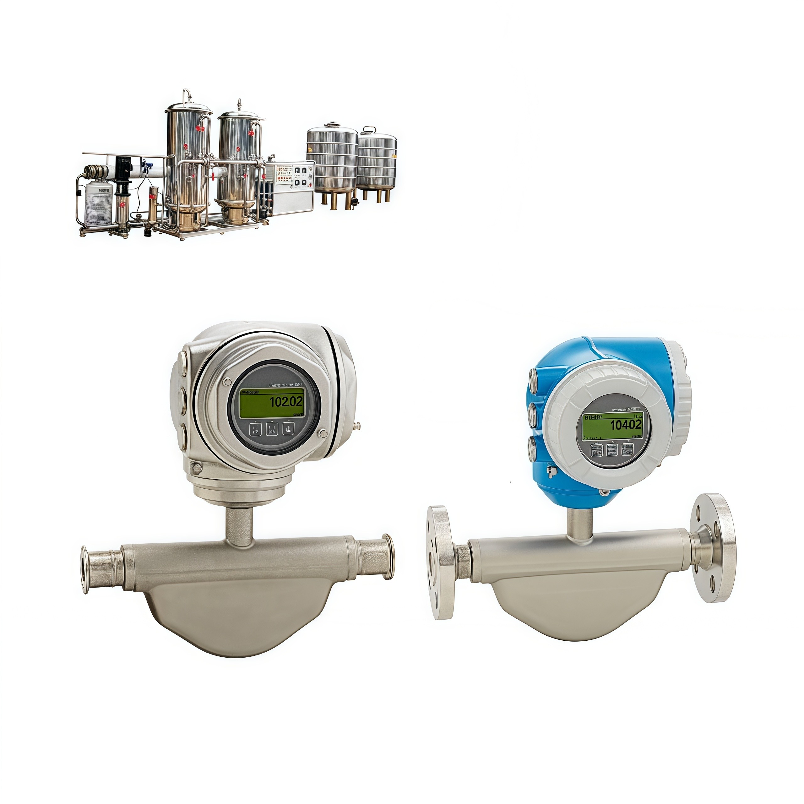 Mid-range Coriolis Mass Flowmeter Liquids Gas Proline Promass E 300 Endress+Hauser Digital ...