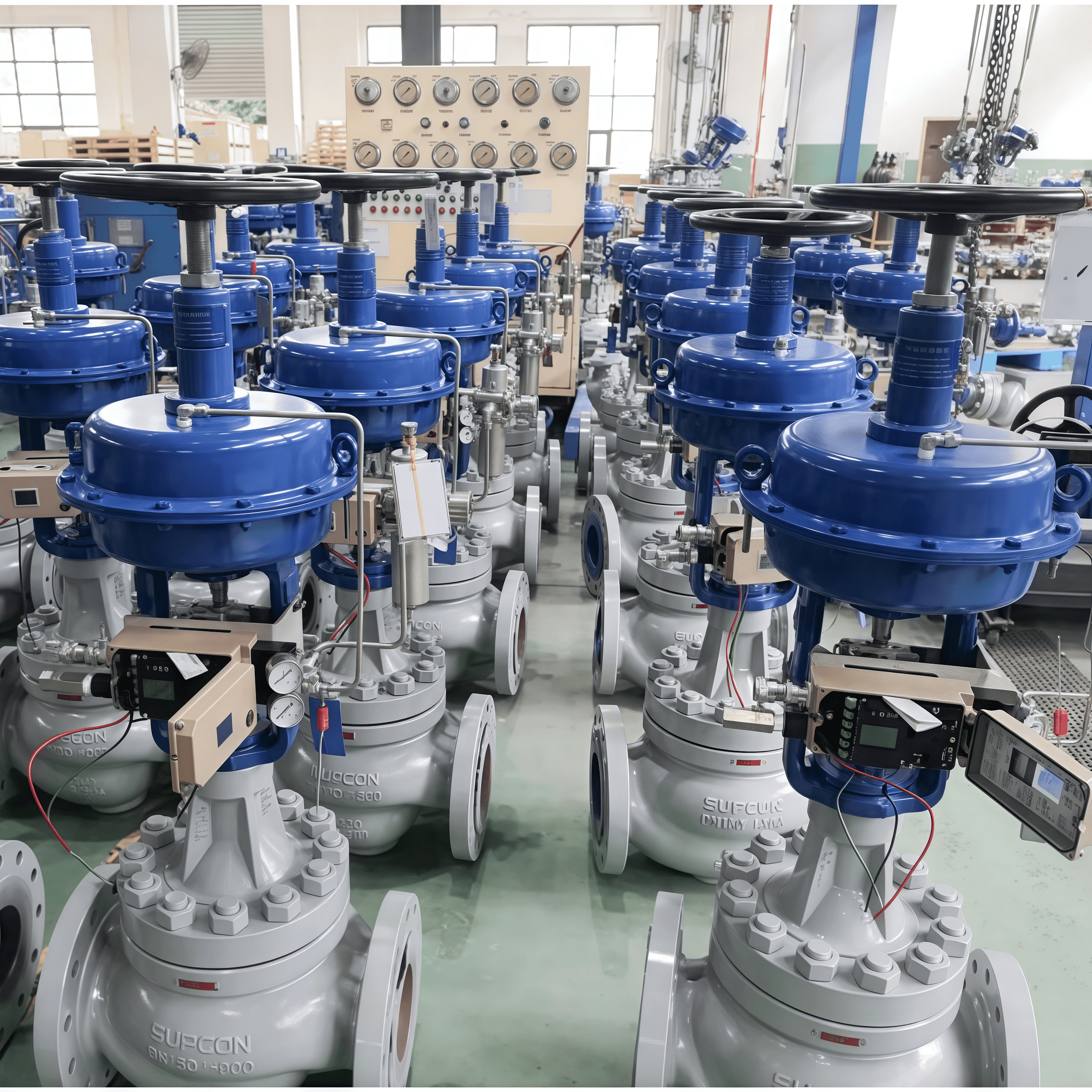 Van điều khiển lồng cân bằng áp suất Trung Quốc Azbil Smart Valve ...