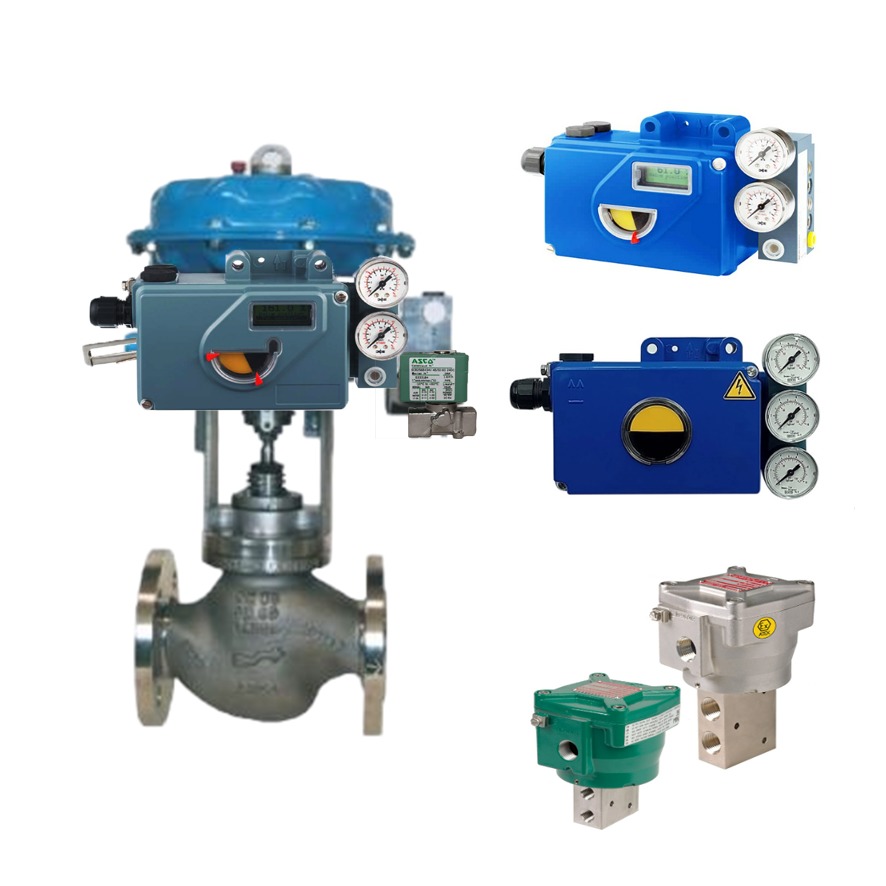 Chinese Quick Exchange Single Seated Control Valve with FOXBORO SRD991 ...