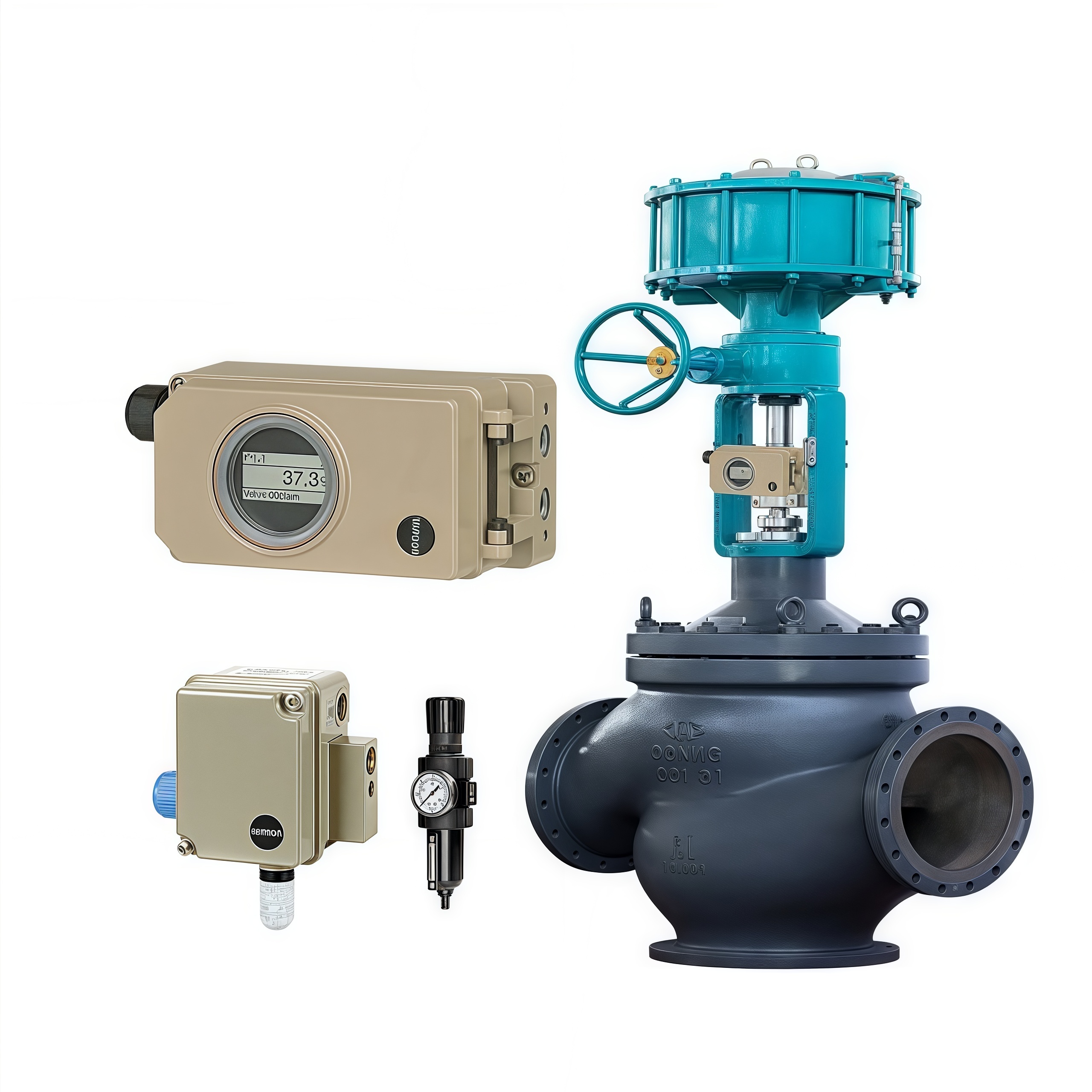Bộ định vị van Samson 3730-3 & Bộ điều chỉnh lọc khí 955