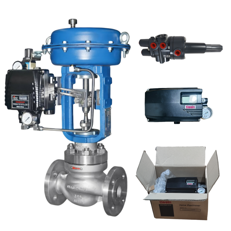 New Pneumatic Control Ball Valve and Positioner Tessin Smart Valve and ...