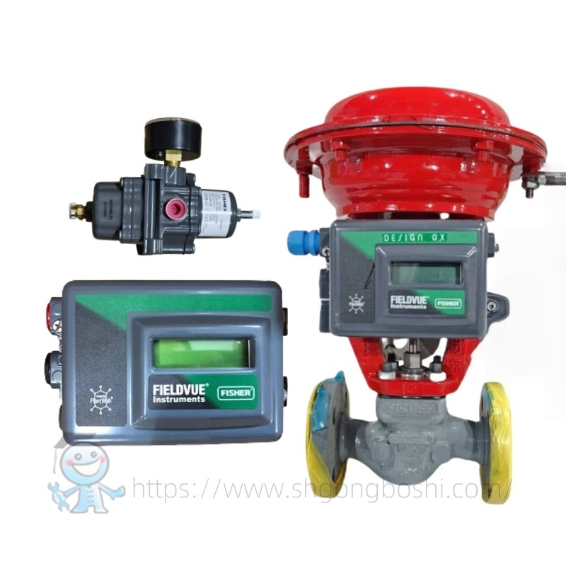 Fisher DVC2000 Digital Valve Positioner & 67CFR Pressure Reducer - Kiểm ...